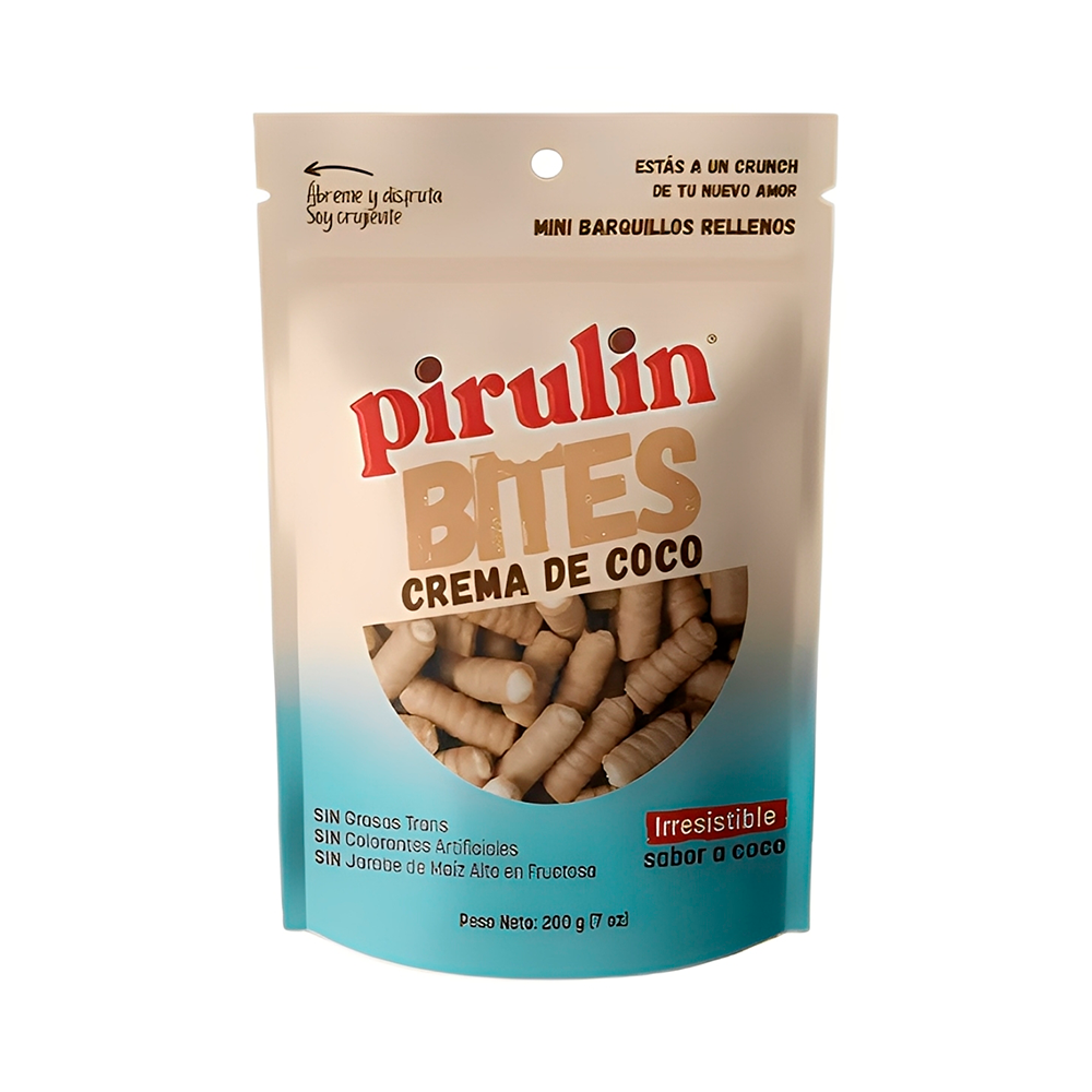Mini Barquillos Pirulin Coco 200g - La Petisquera Paraguay